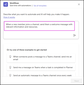 How to Create Workflows in Microsoft Teams