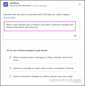 How to Create Workflows in Microsoft Teams