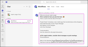 How to Create Workflows in Microsoft Teams