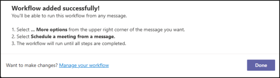 How to Create Workflows in Microsoft Teams