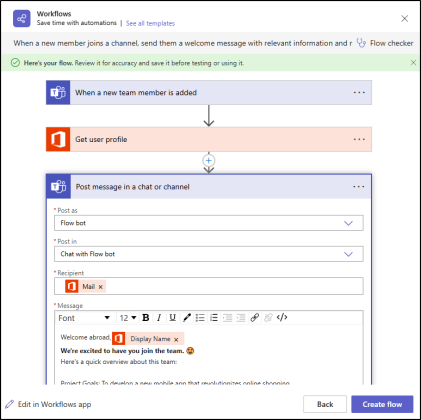 How to Create Workflows in Microsoft Teams