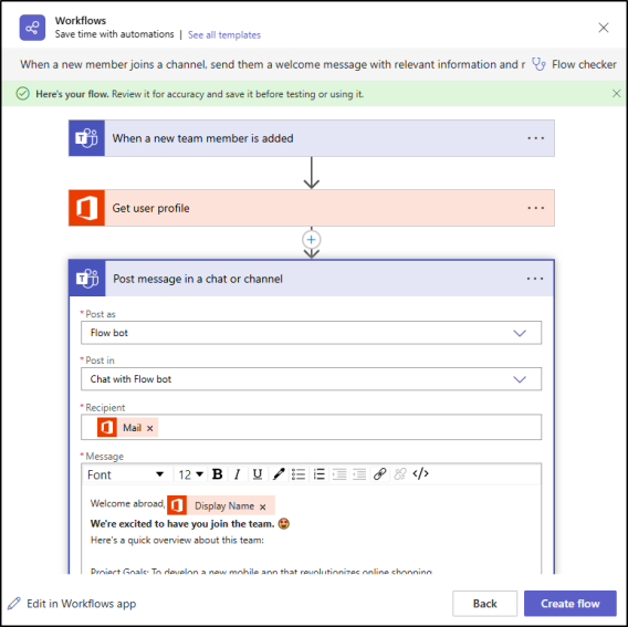 How to Create Workflows in Microsoft Teams
