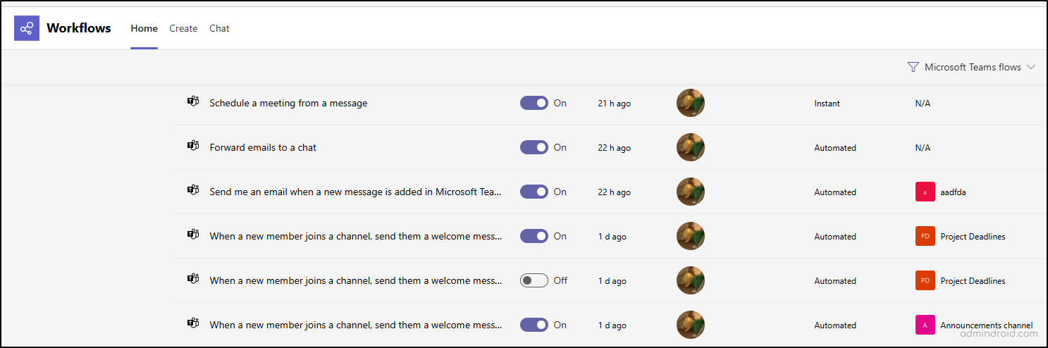 How to Create Workflows in Microsoft Teams
