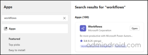How to Create Workflows in Microsoft Teams