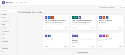 How to Create Workflows in Microsoft Teams