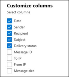 New Message Trace in Exchange Online
