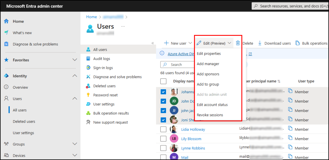 How to Bulk Update Users in Microsoft Entra ID