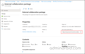 Onboard External Users Through an Access Package in Entra ID