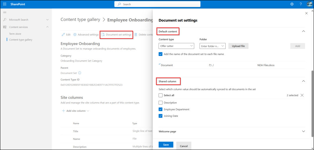 How to Create a Document Set in SharePoint Online - AdminDroid Blog