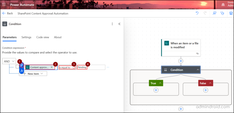 Create SharePoint Content Approvals with Power Automate