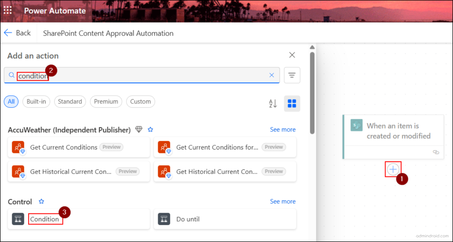 Create SharePoint Content Approvals with Power Automate
