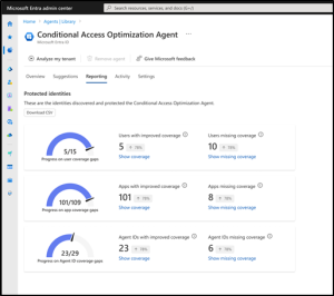 Conditional Access Optimization Agent in Microsoft Entra
