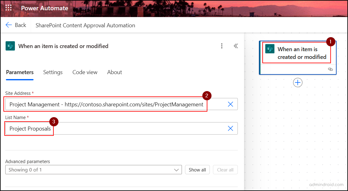 Create SharePoint Content Approvals with Power Automate
