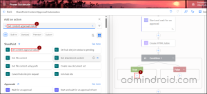 Create SharePoint Content Approvals with Power Automate