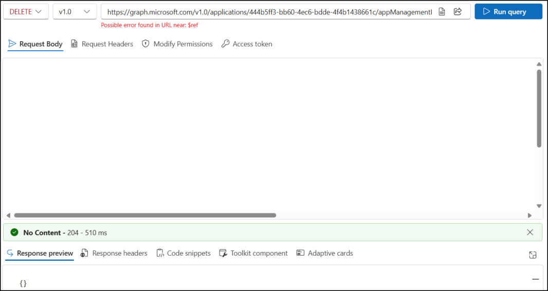 Set Up Entra Application Management Policies using Graph API