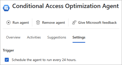 Conditional Access Optimization Agent in Microsoft Entra