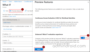 Microsoft Graph-Based Conditional Access What If Tool