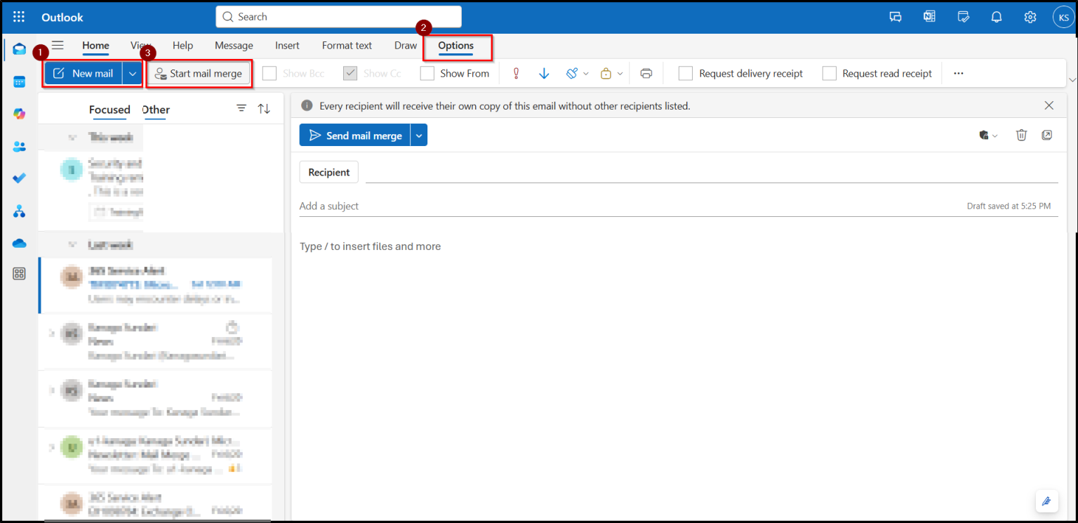 How to Do a Mail Merge in the New Outlook