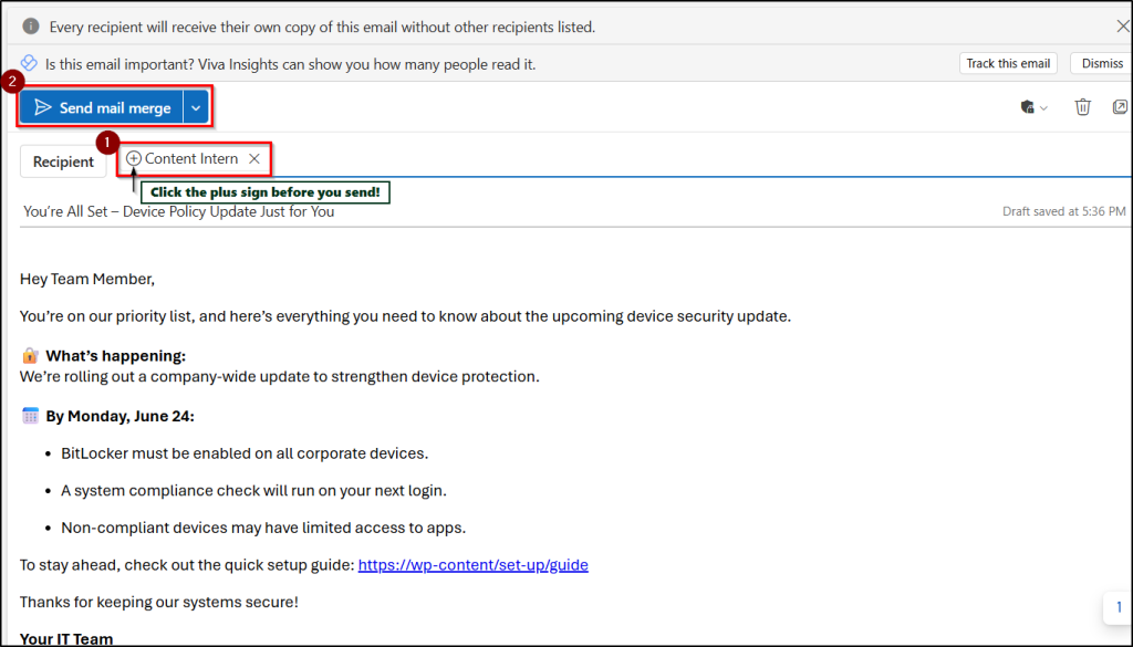 How to Do a Mail Merge in the New Outlook