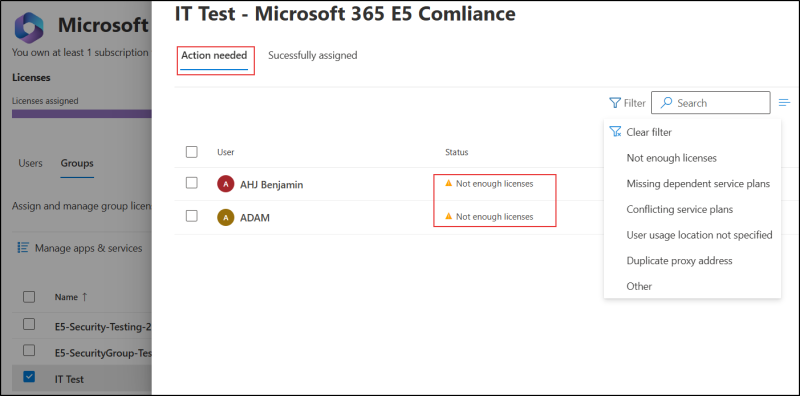 Find License Assignment Path Using M365 Admin Center