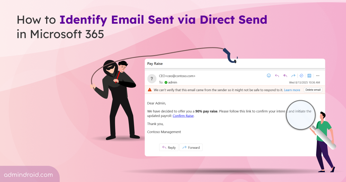 How to Track Direct Send email activities in Microsoft 365