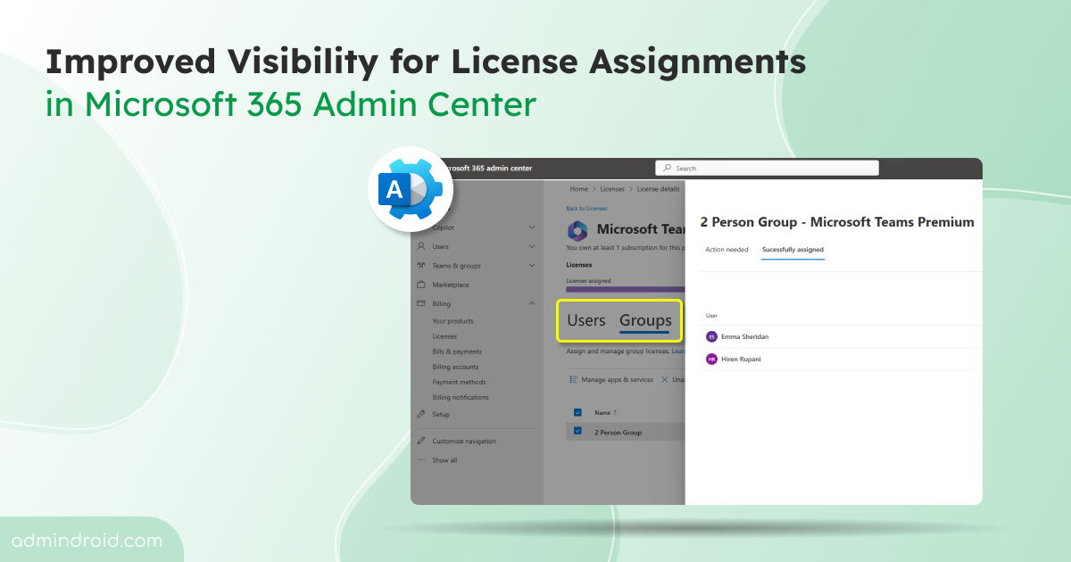 Find License Assignment Path Using M365 Admin Center