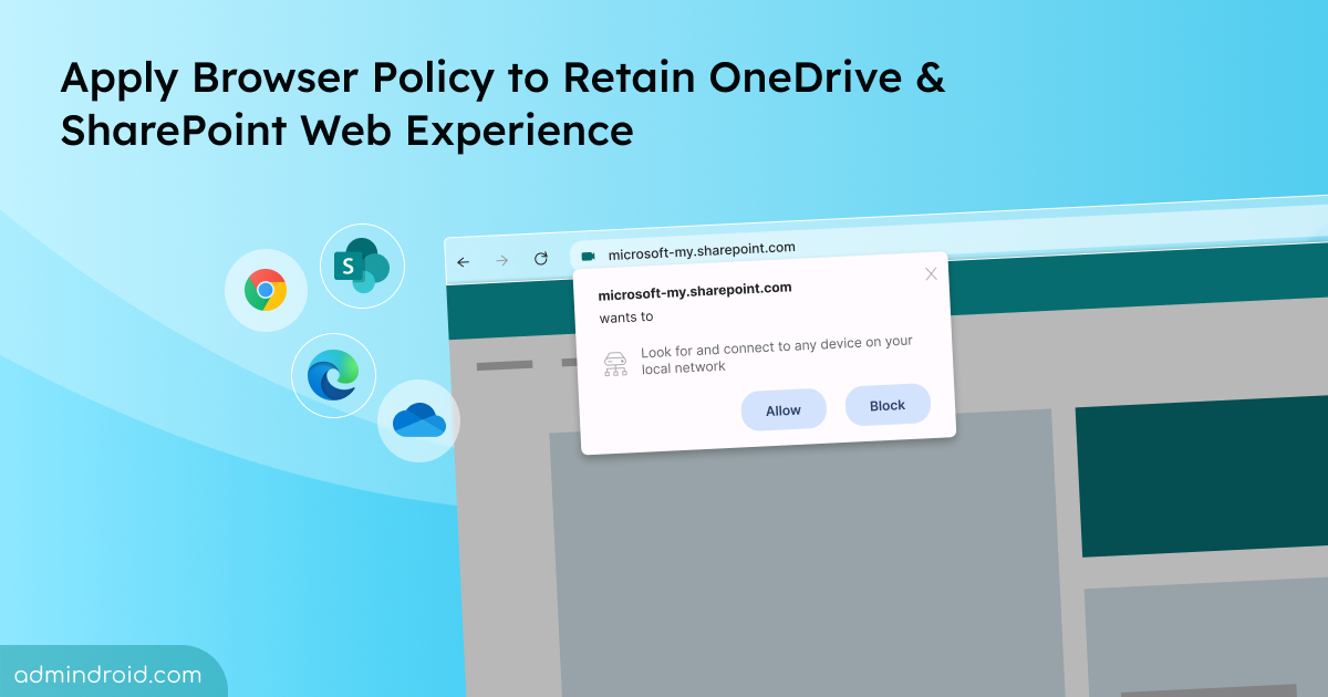 Preserve OneDrive & SharePoint Offline Access via Browser Policy