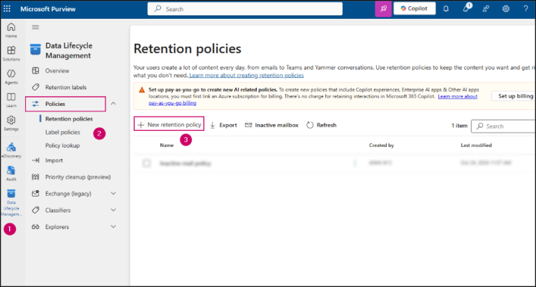 How to Configure Retention Policies in Microsoft 365