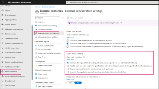 External Sharing Security Checklist in Microsoft 365