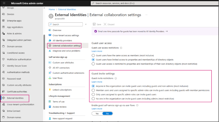 External Sharing Security Checklist in Microsoft 365