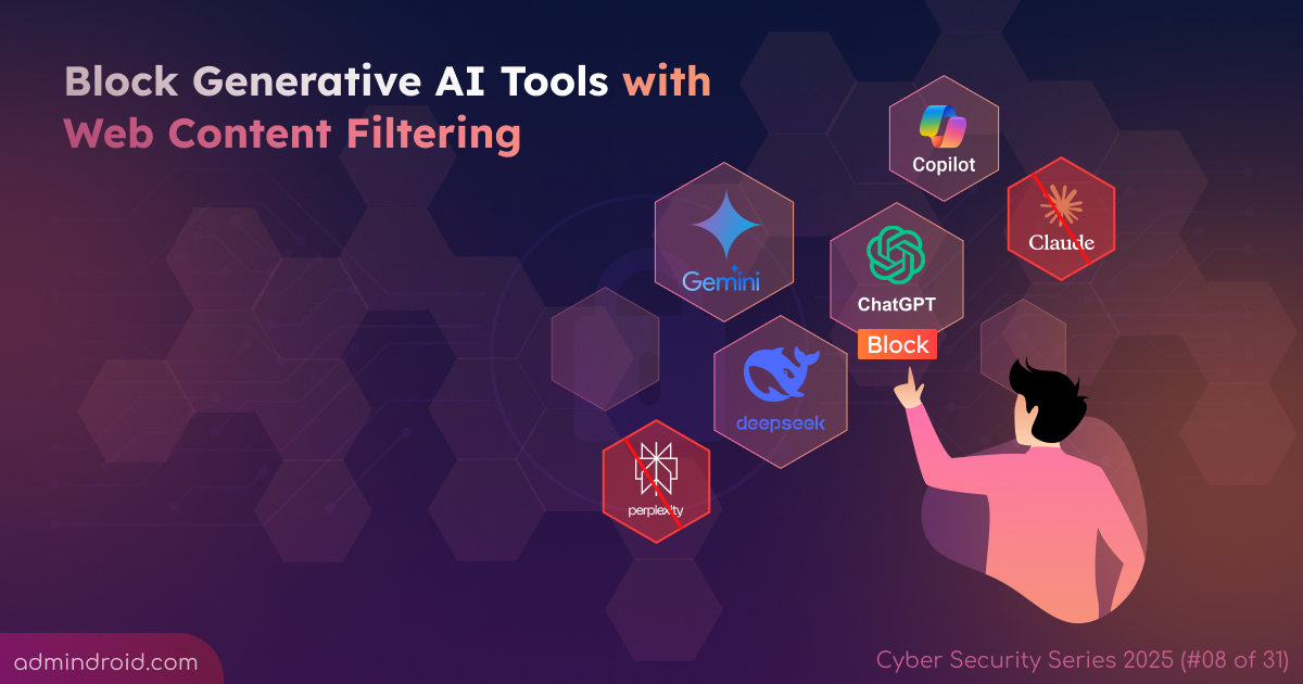 Block GenAI Using Web Content Filtering in Microsoft Entra