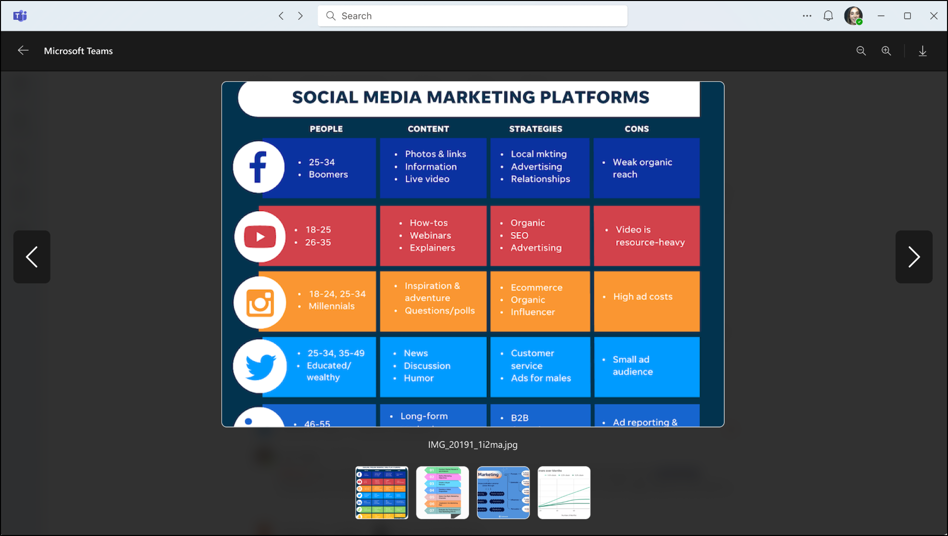 Microsoft Adds Image Search in Teams Chats & Channels