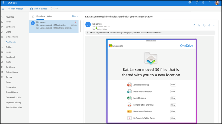 File Transfers for Departing Employees