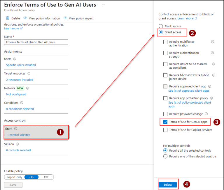Configure Conditional Access policies to protect Generative AI apps
