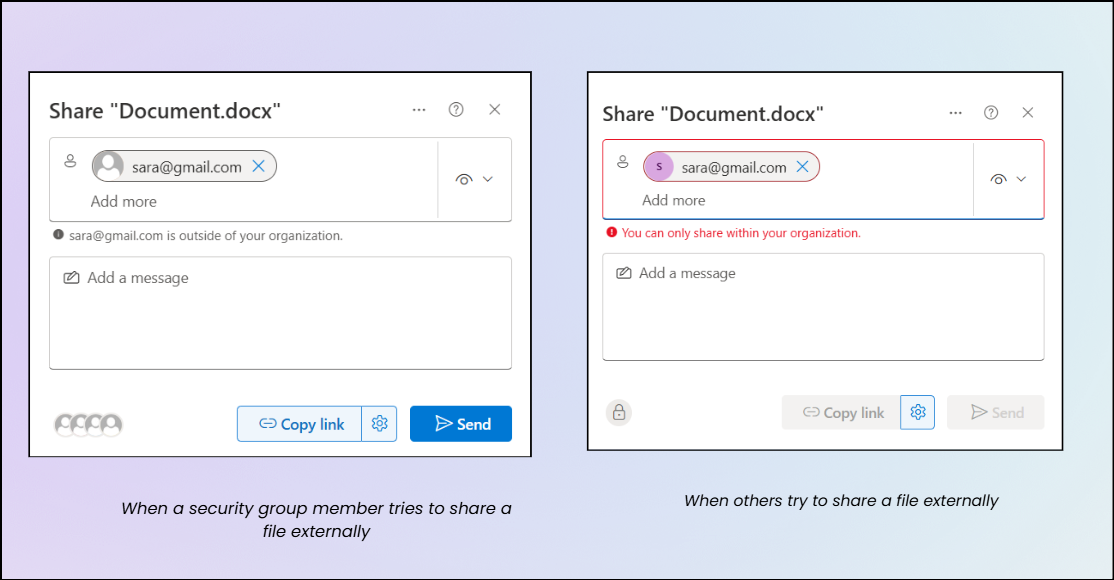 How to Restrict OneDrive External Sharing to Security Groups