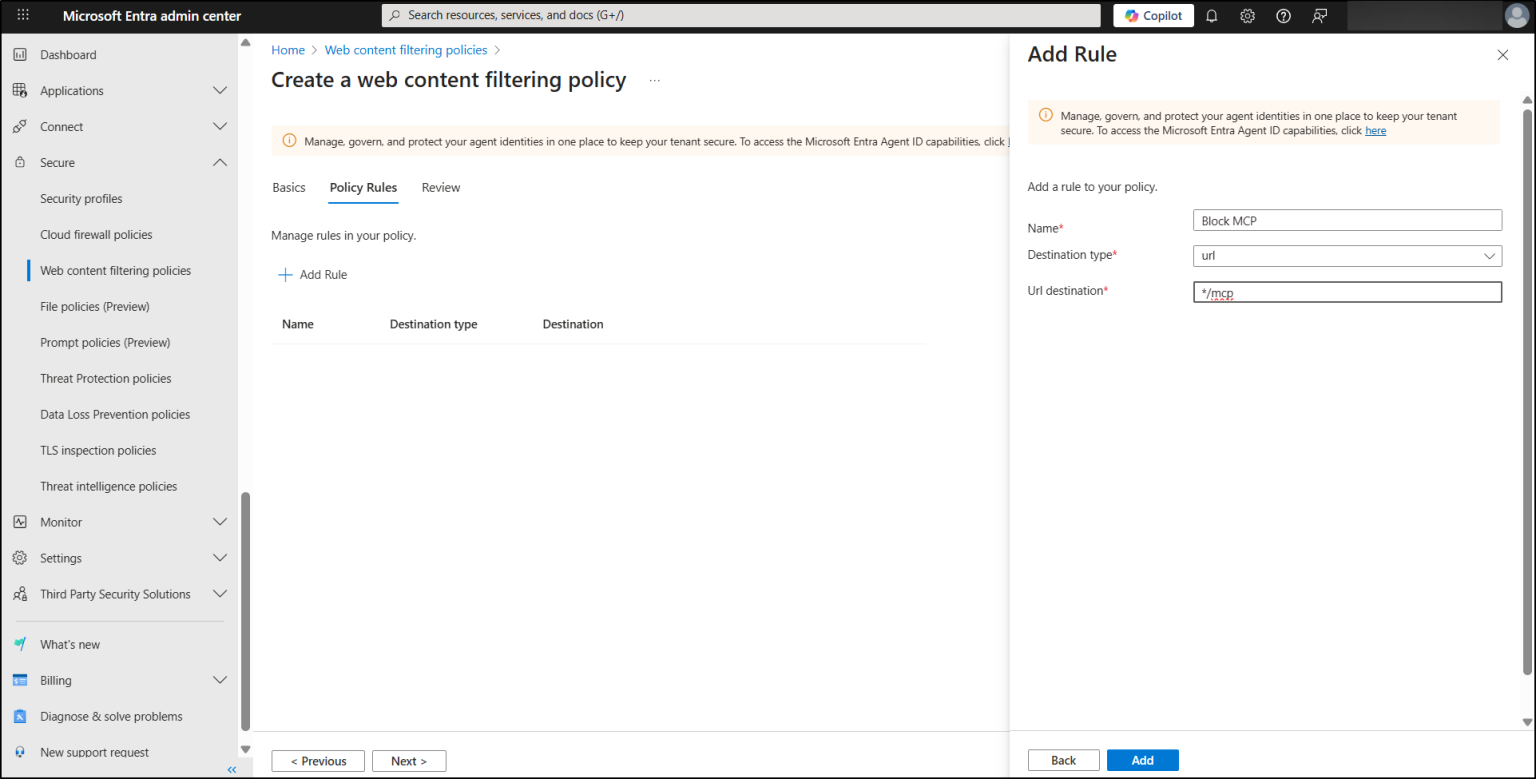 Secure AI Access with Microsoft Entra Internet Access