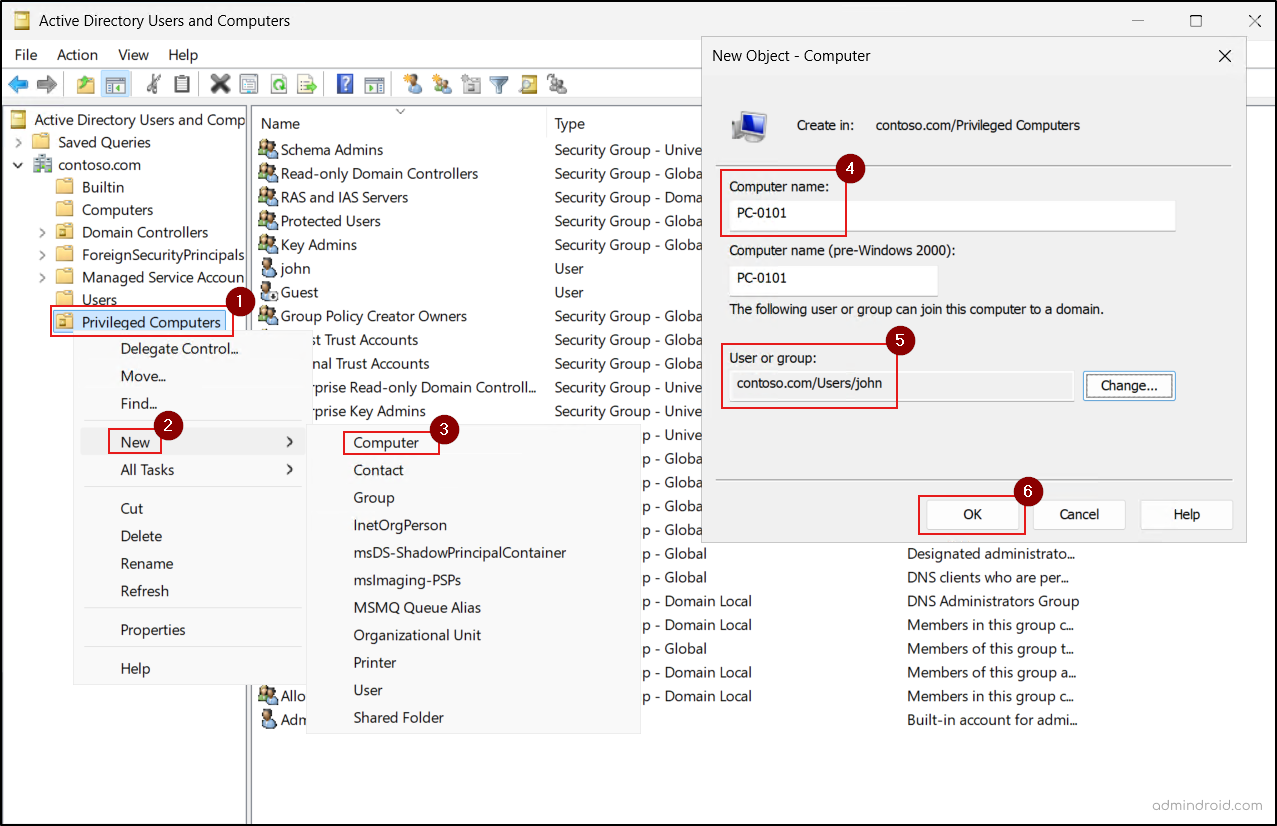 How to Join Computers to a Domain in Active Directory