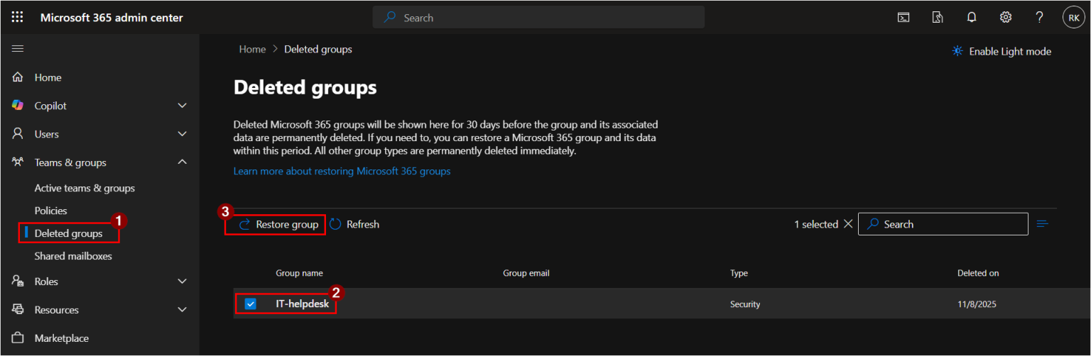 Soft Deletion & Restoration for Cloud Security Groups in Microsoft