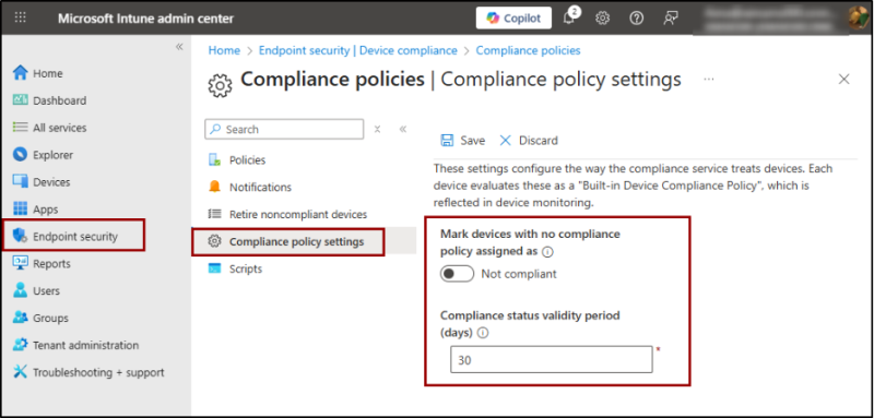 How to Set up Device Compliance Policies in Intune