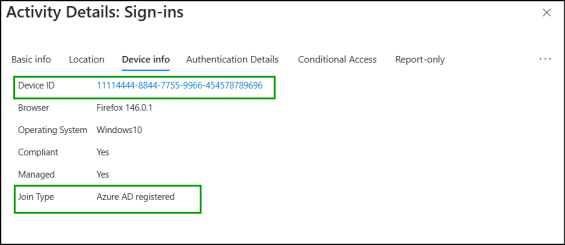 Fix Blank ‘Device ID’ and ‘Join Type’ Fields in Entra ID Sign-in Logs