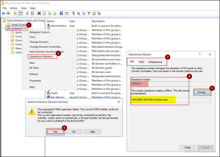 How to Transfer or Seize FSMO Roles in Active Directory