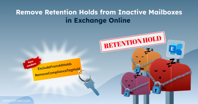 Remove Retention Holds from Inactive Mailboxes in Exchange