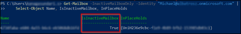 Remove Retention Holds from Inactive Mailboxes in Exchange