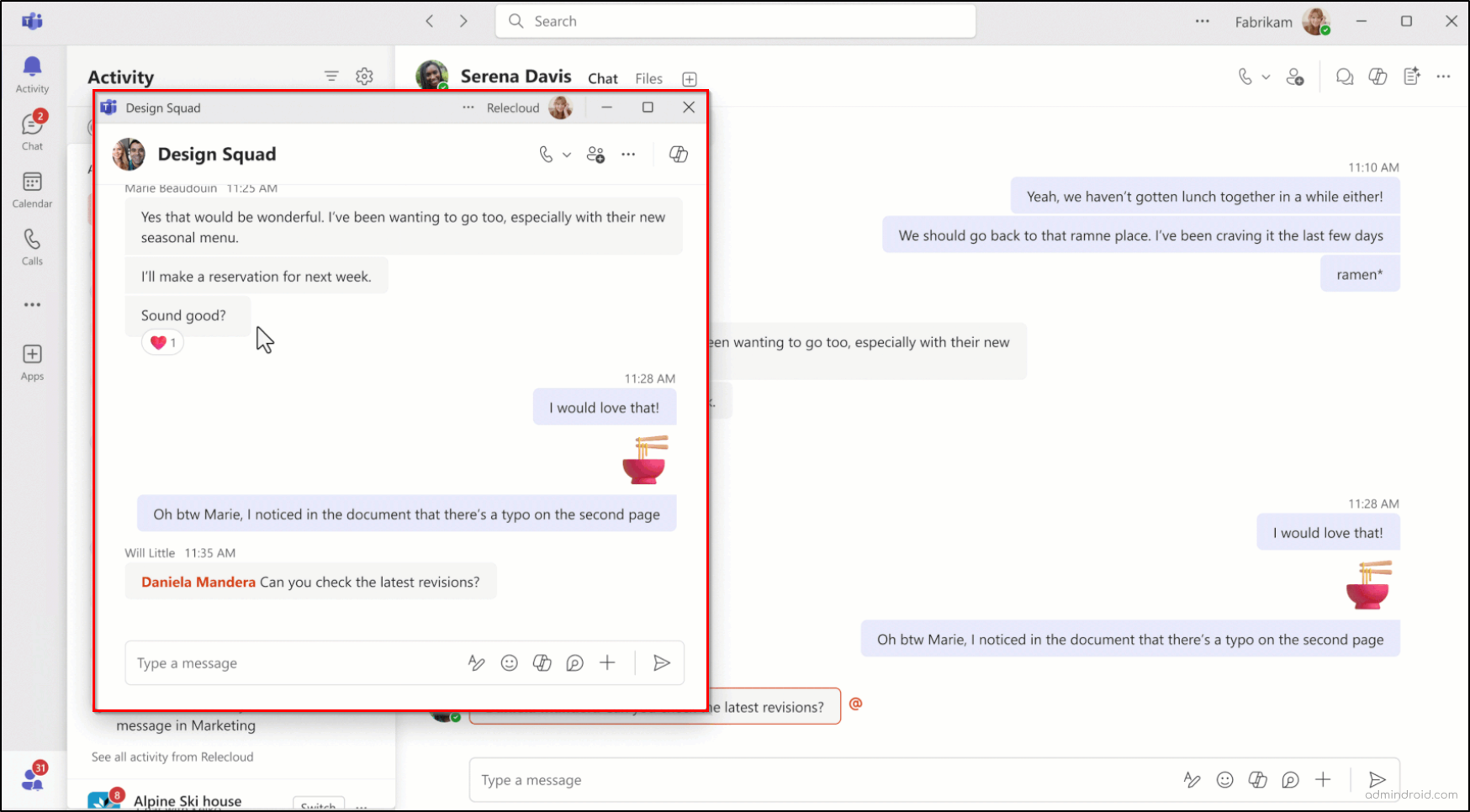 How to View Messages from Different Teams Accounts Without Switching