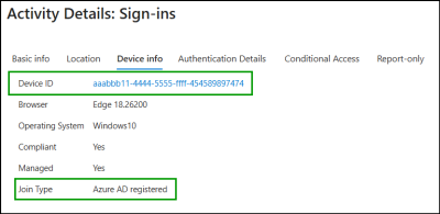 Fix Blank ‘Device ID’ and ‘Join Type’ Fields in Entra ID Sign-in Logs