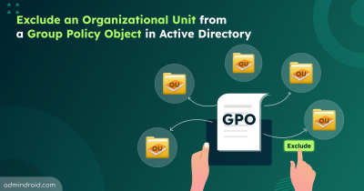 Exclude a specific OU from a GPO in Active Directory