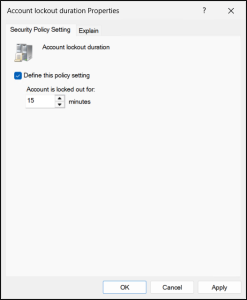 How to Configure Account Lockout Policy in Active Directory