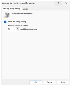 How to Configure Account Lockout Policy in Active Directory