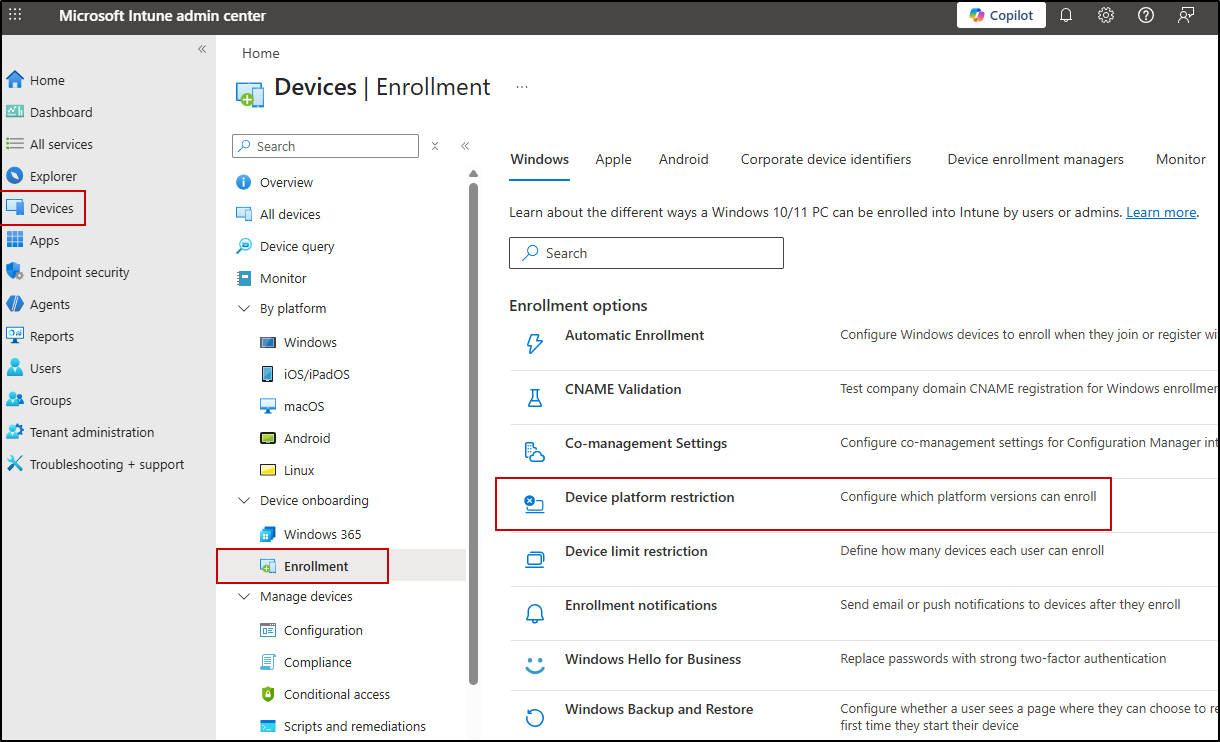 Prevent Automatic MDM Enrollment for Personal Windows Devices