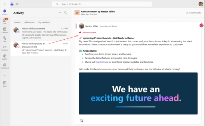 Viva Engage Communities Integrate into Microsoft Teams
